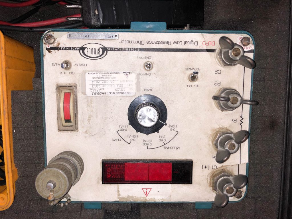Biddle Meggar Instruments Digital Low Resistance Ohmeter DLRO 247000 w ...