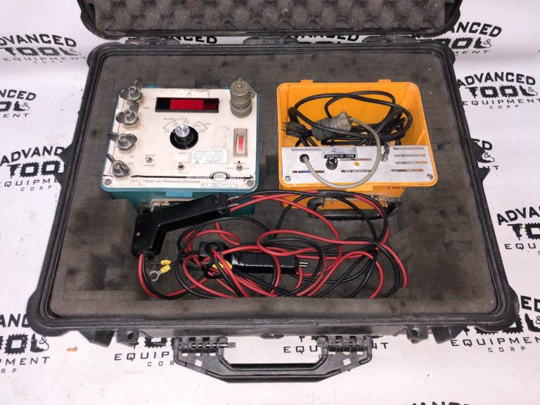 Biddle Meggar Instruments Digital Low Resistance Ohmeter DLRO 247000 w ...