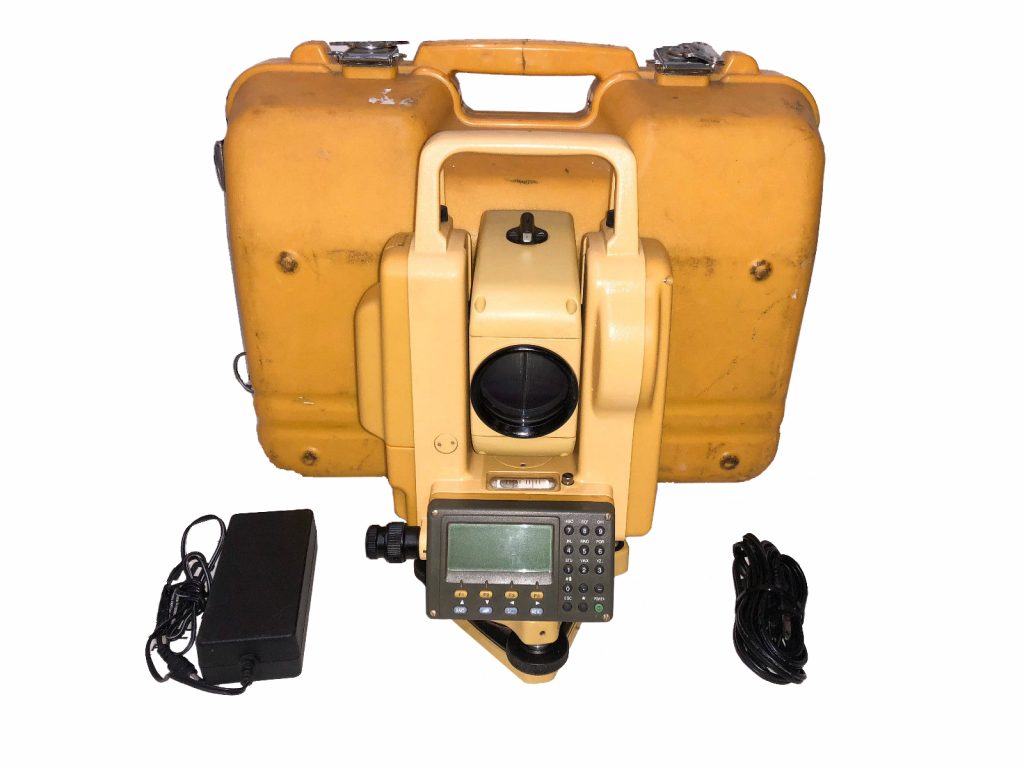 South NTS-355 Total Station Dual Display Transit w/ Charger, Battery ...