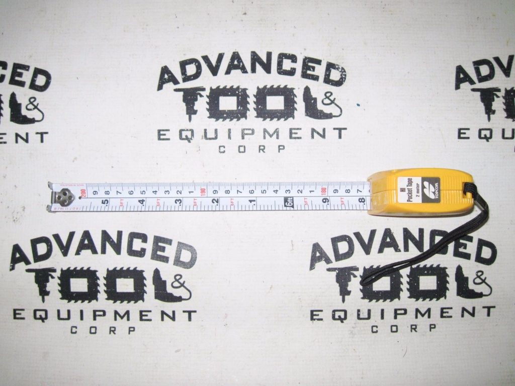 Topcon 2 Meter HI Pocket Surveying Engineer Measuring Tape Measure ...