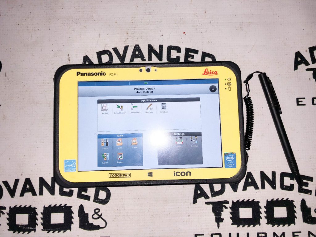 Leica iCON CC80 Rugged 7″ Windows Computer Tablet with iCON Software ...