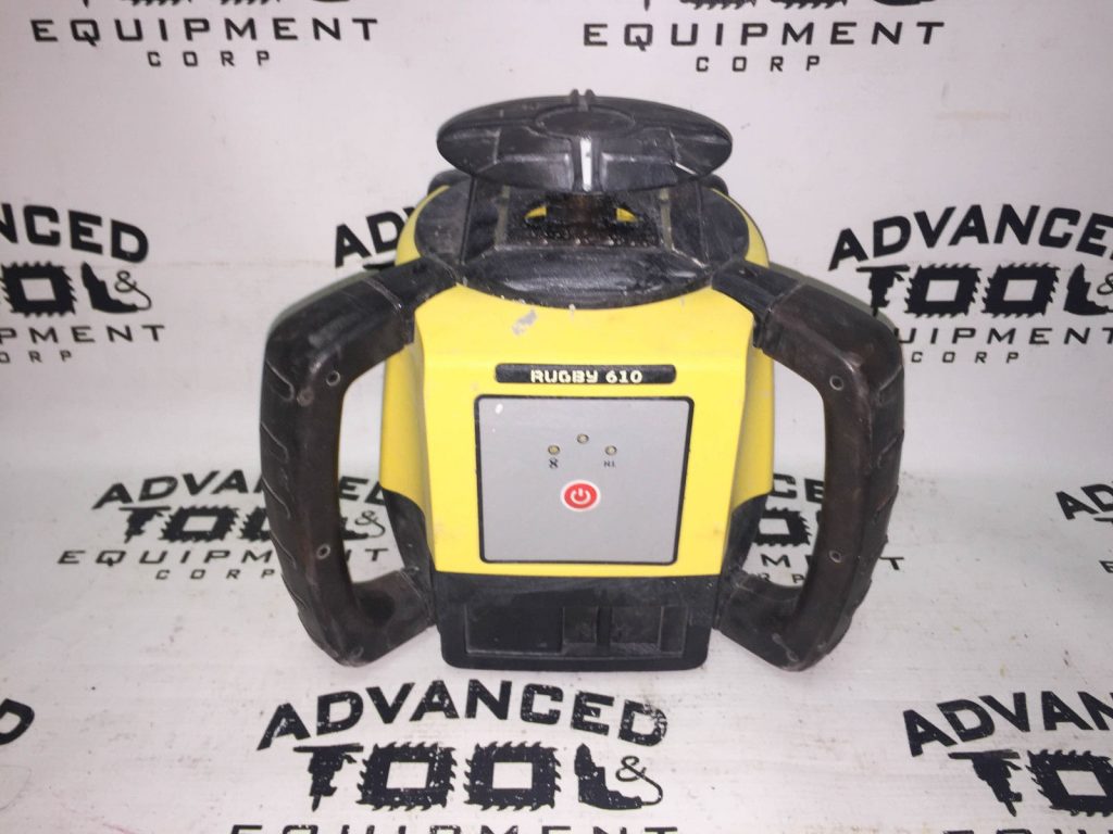 Leica Rugby 610 Rotary Self Leveling Rotating Laser w/ Remote ...