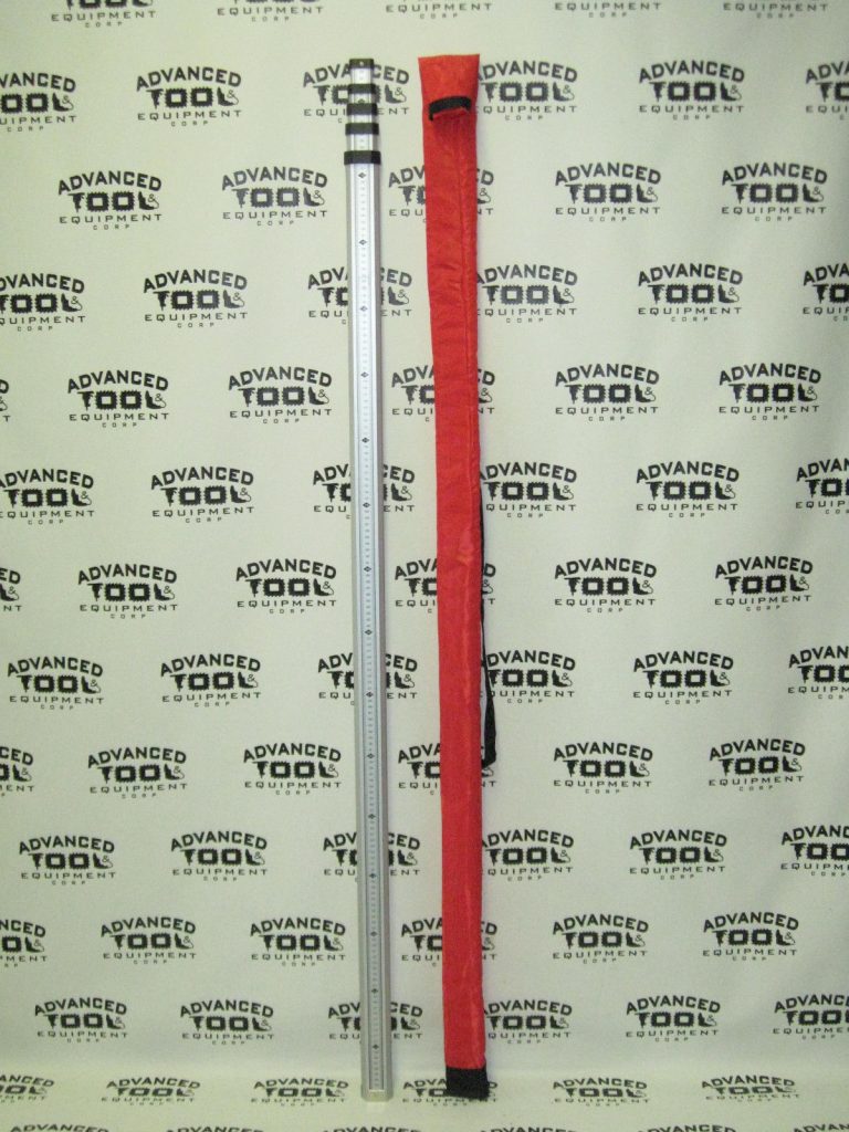 New! 5-Section 7 Meter Metric Aluminum Universal Grade Rod with Case E ...