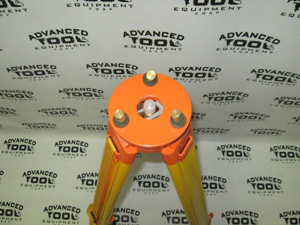 New! AT&E 3′ – 5′ Adjustable Height Wood Tripod with Leveling Tribrach ...