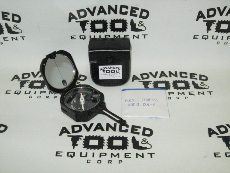 New Geological Aluminum Pocket Transit Compass Model DQL-8 / H-DQL-8 ...