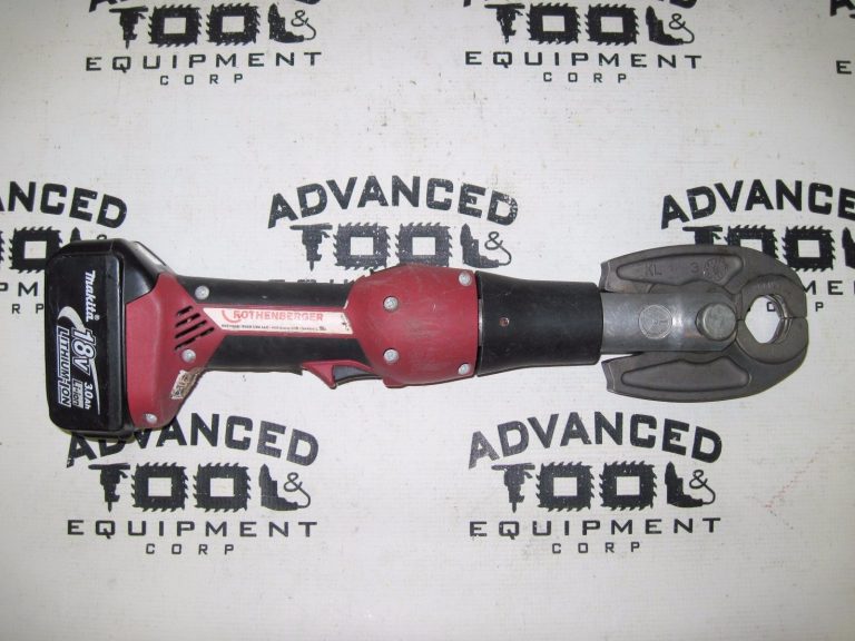 Rothenberger Crimper 16001 Hydraulic Crimper Ropress w/ Makita DC18RA ...