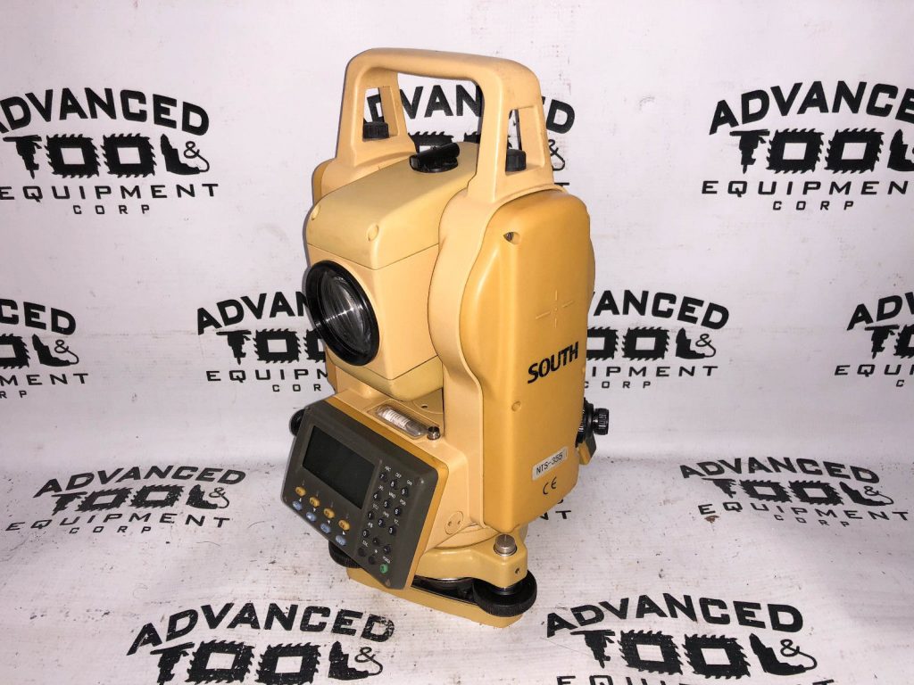 South NTS-355 Total Station Dual Display Transit w/ Charger, Battery ...
