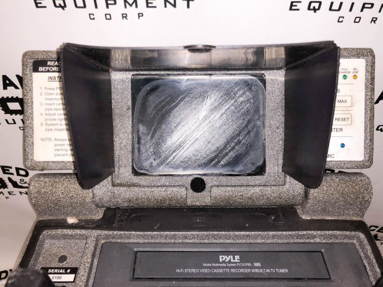 Spartan B/W Sewer Camera with Monitor for Drain, Toilet, Septic, Pipe ...