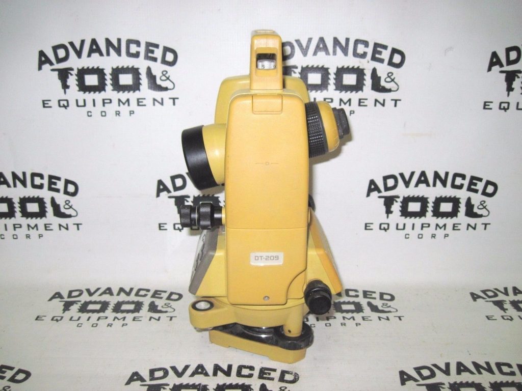 Topcon DT-209 Optical Digital Theodolite w Carrying Case – Advanced ...