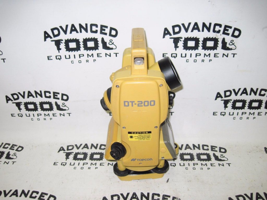 Topcon DT-209L Optical Digital Theodolite w/ Laser and Carrying Case ...