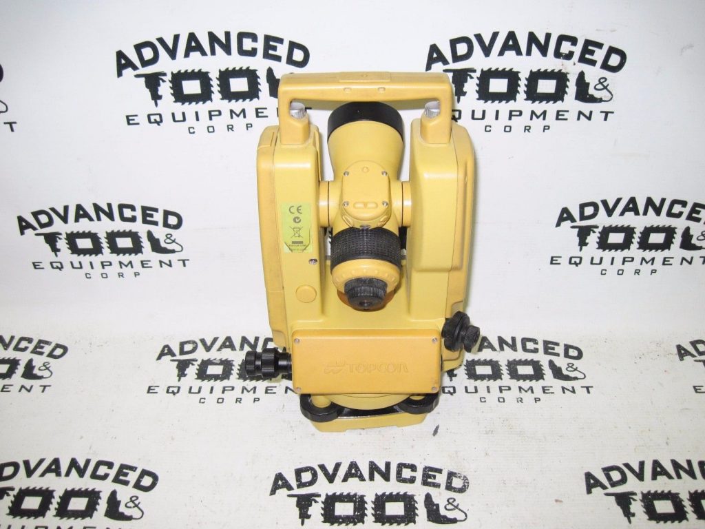 Topcon DT-209L Optical Digital Theodolite w/ Laser and Carrying Case ...