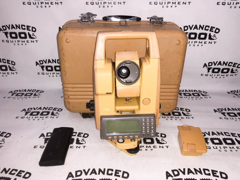 Topcon GTS-304 Total Station Transit w/ Case New Charger & Battery ...