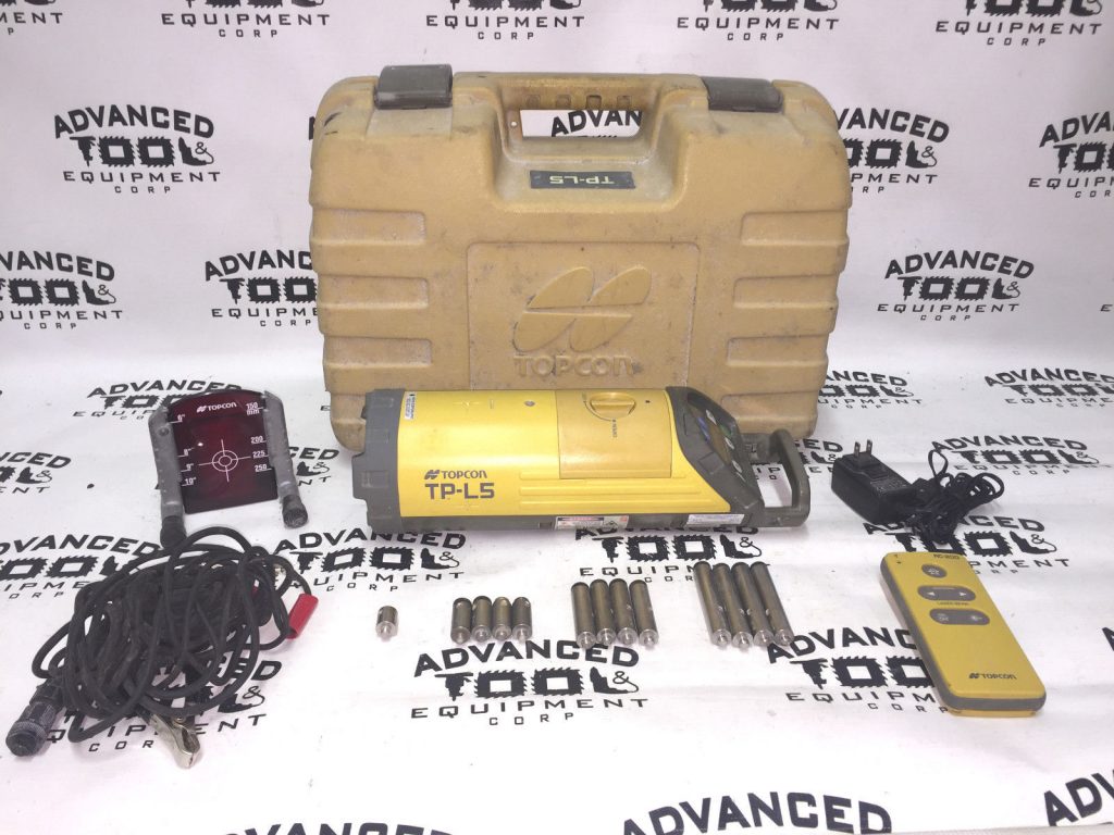 Topcon TP-L5 Red Beam Sewer Pipe Laser – Advanced Tool & Equipment
