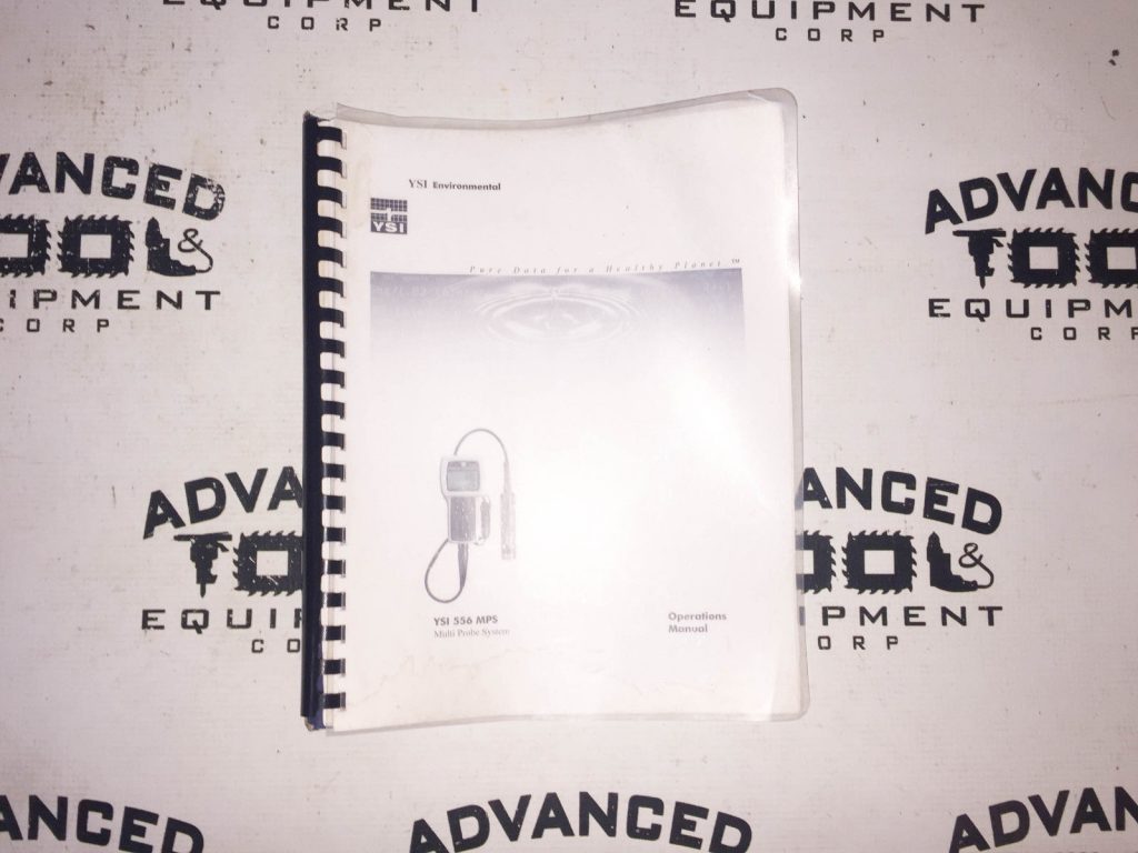 YSI Multiparameter Water Quality Meter 556 MPS w/ Accessories & Manual ...