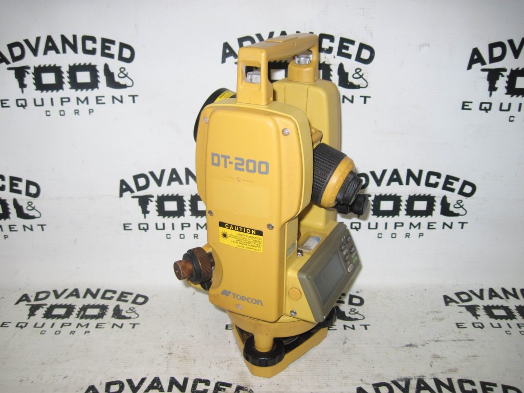 Topcon DT-209L Optical Digital Theodolite w/ Laser and Carrying Case DT ...