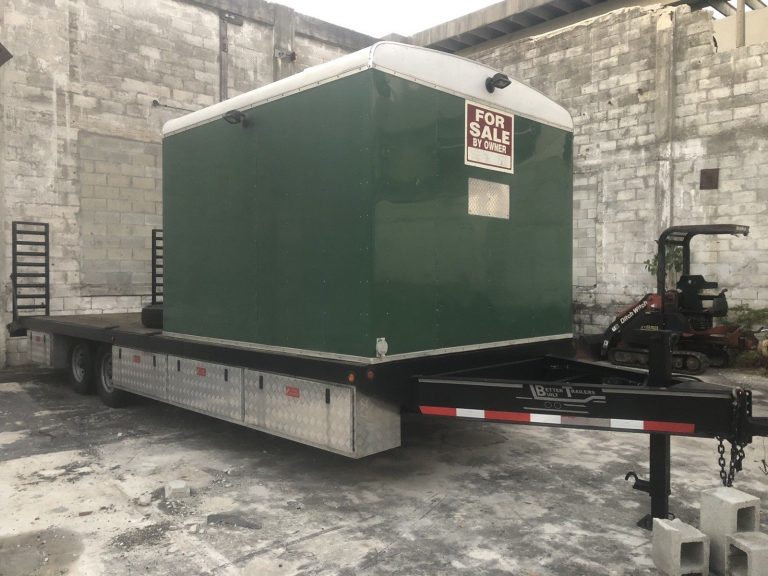 Custom 14k Heavy Equipment Sleeper Trailer – Advanced Tool & Equipment