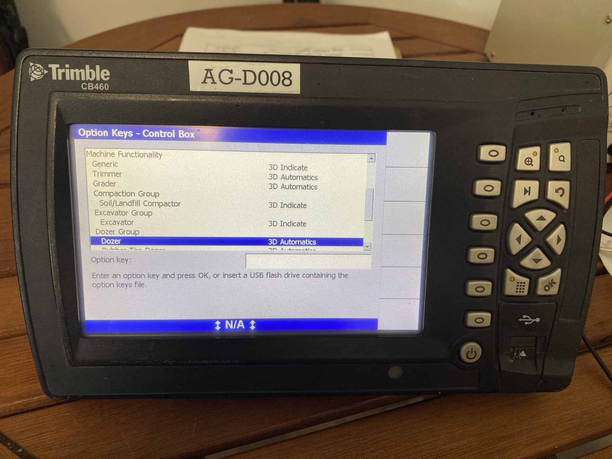 Trimble CB460 Control Box GCS900 CAT Caterpillar Grade Control System ...