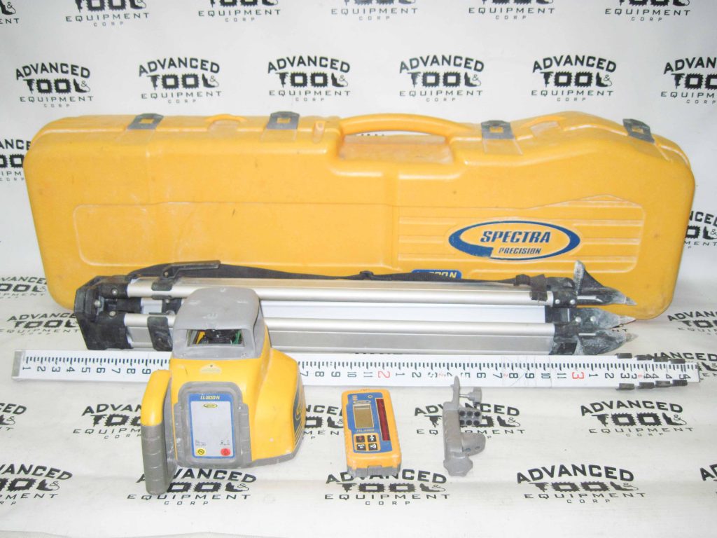 Trimble Spectra Precision LL300N Automatic Rotary Laser Level w/ HL450 ...