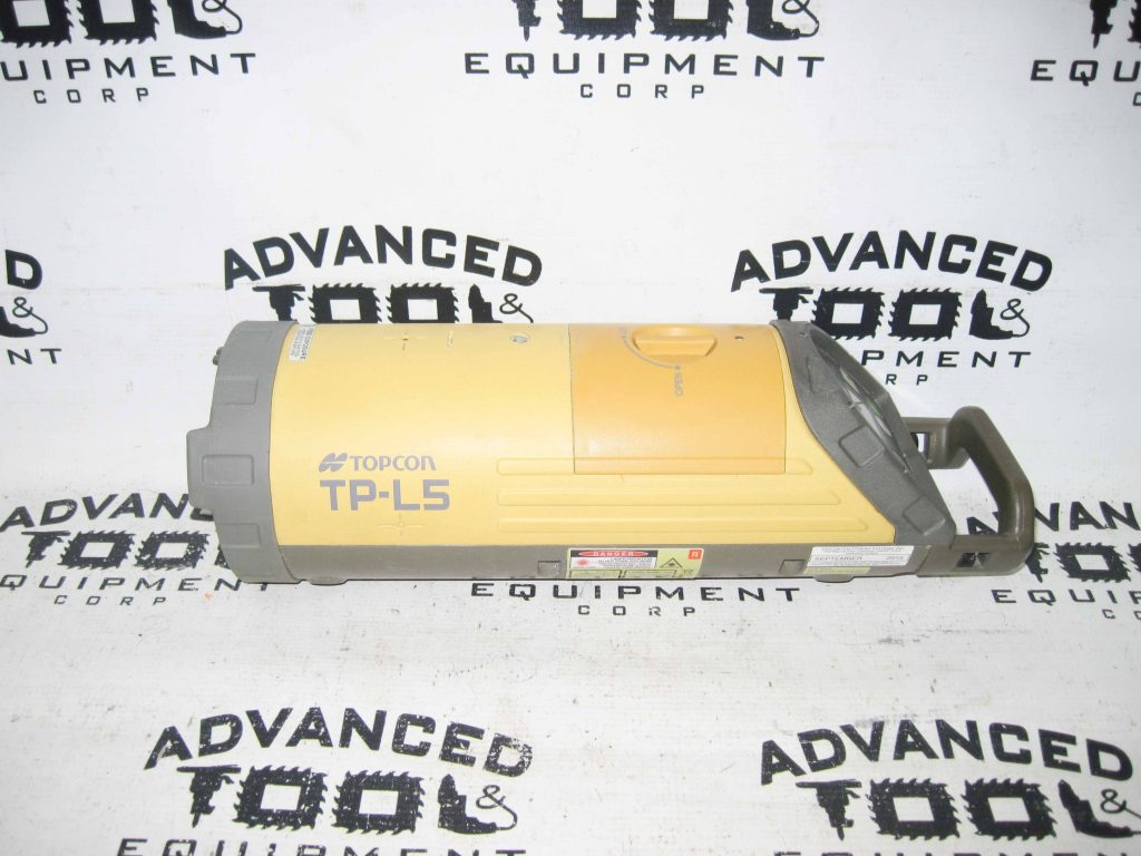 Topcon TP-L5 Red Beam Sewer Pipe Laser Case Target Footbase w/ Remote ...