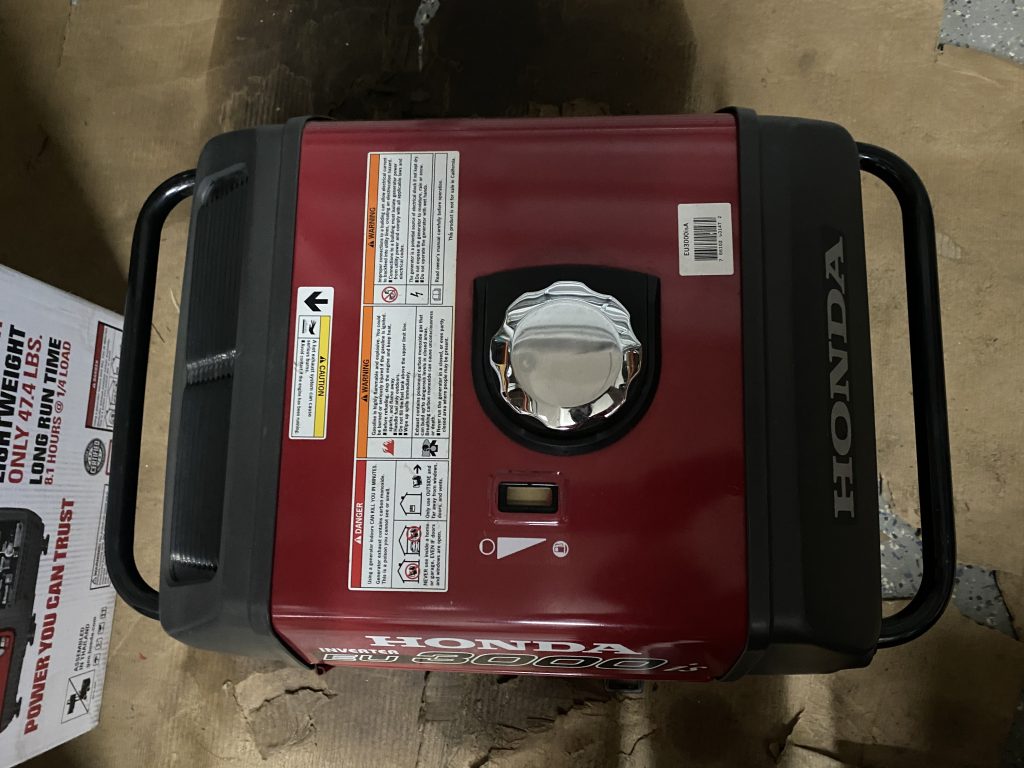 Demo Honda EU3000is Non CO-Minder Electric Start Portable Generator (50 ...