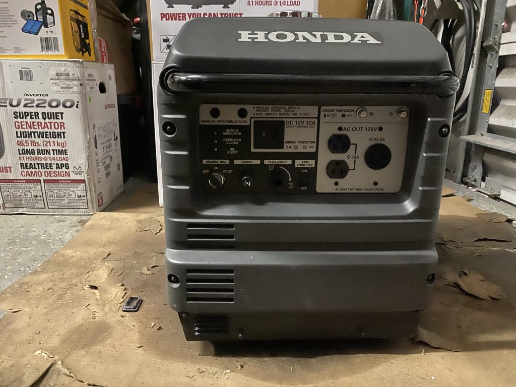 Demo Honda EU3000is Non CO-Minder Electric Start Portable Generator (50 ...