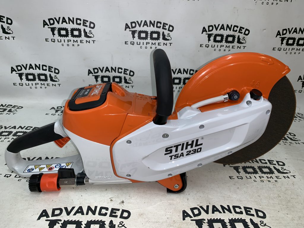 New Stihl TSA 230 Electric Battery Cut-Off Concrete Saw Brick, Tile w ...
