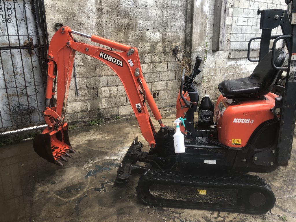 Kubota k008-3 Mini Excavator Tracked Backhoe – Advanced Tool & Equipment