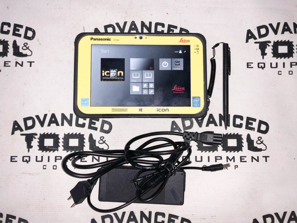 Leica iCON robot 50 Robotic Total Station iCR55 w/ Leica CC80 tablet ...