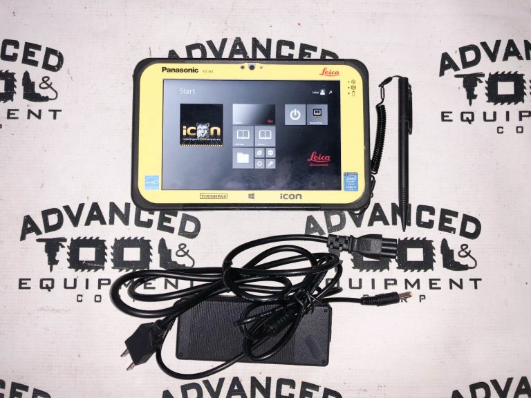 Leica iCON robot 50 Robotic Total Station iCR55 w/ Leica CC80 tablet ...