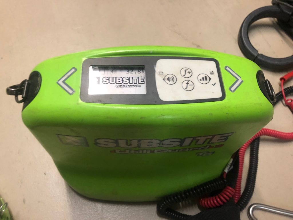 Subsite Ditch Witch Utiliguard T5 Tracer Line Locator Utility Locator ...