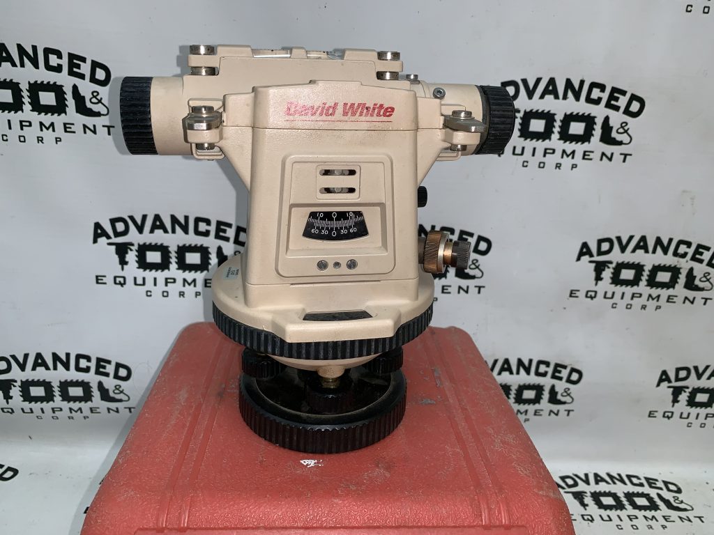 David White LT8-300P Universal Level Transit Unit Optical Plummet ...