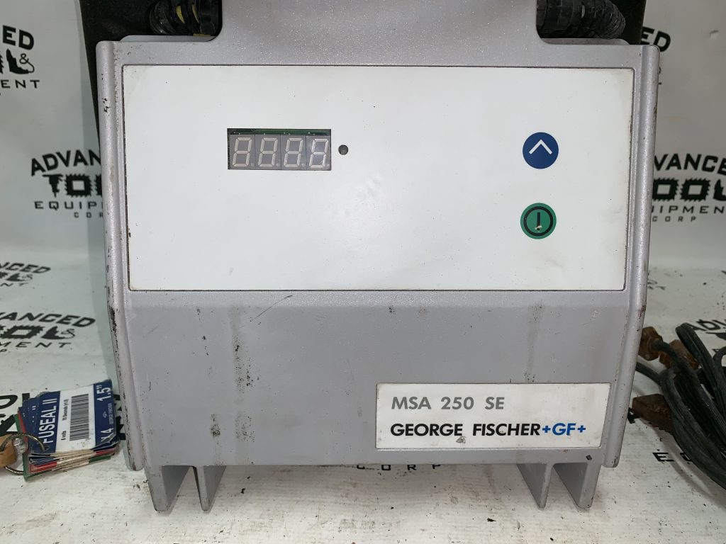 +GF+ Georg Fischer MSA 250 SE Electrofusion Unit – Advanced Tool ...