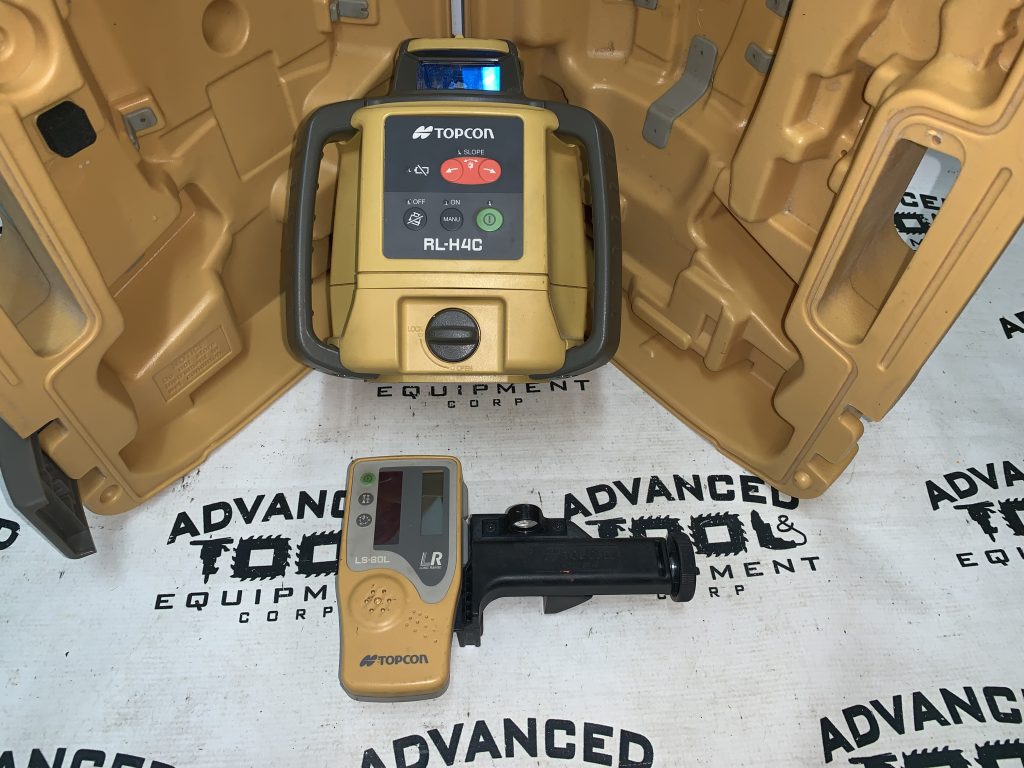 Topcon RL-H4C Vertical & Horizontal Long Range Leveling Rotary Laser w ...