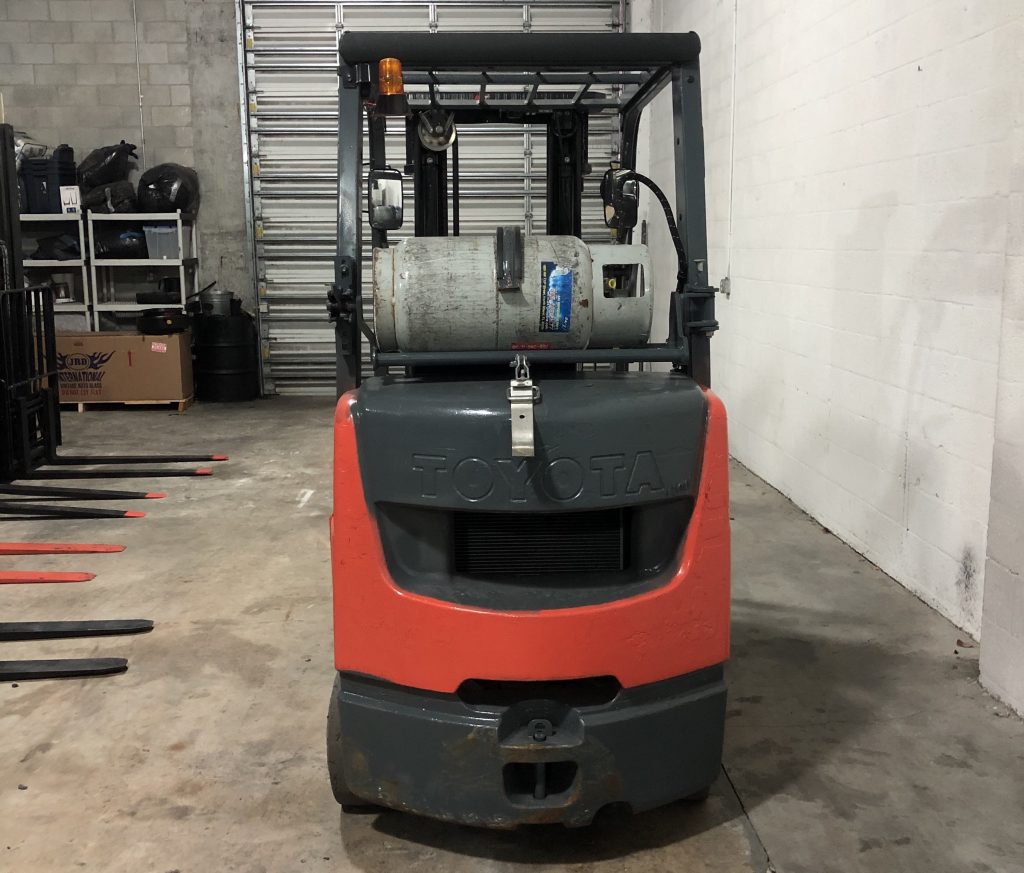 5000lb Toyota LPG Propane Forklift Lift Truck 3 Stage Sideshifter ...