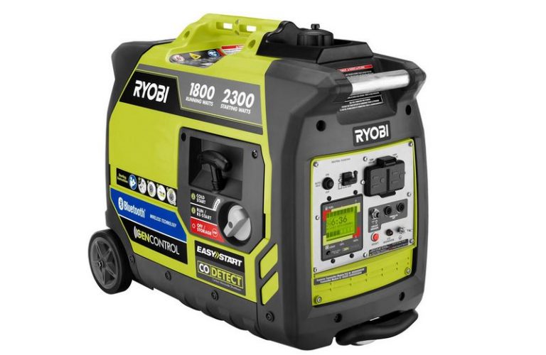 Ryobi Bluetooth 2300 Watt Gas Powered Digital Inverter Generator ...