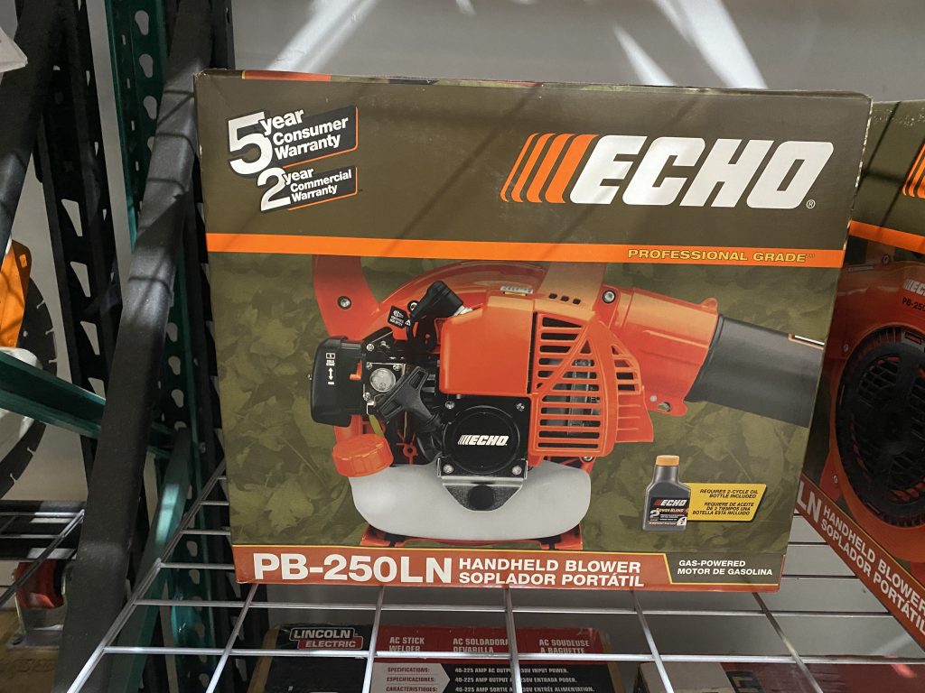 Brand New Echo Pb-250LN Gas Powered Hand Held Leaf Blower – Advanced ...
