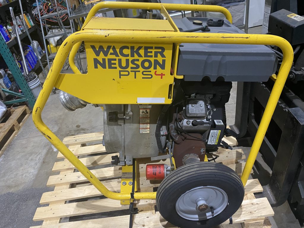 Wacker Neuson PTS4 Trash Water Pump with Wheels – Advanced Tool & Equipment