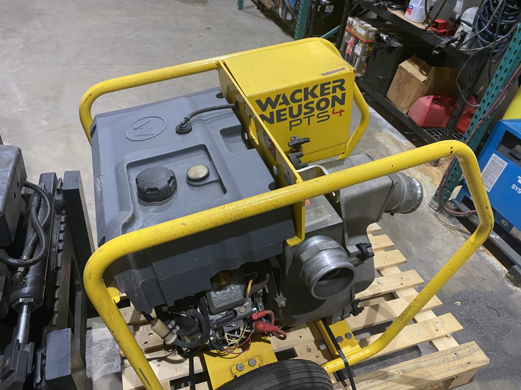 Wacker Neuson PTS4 Trash Water Pump with Wheels – Advanced Tool & Equipment