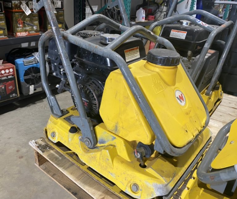 Wacker Neuson WP1550 Walk Behind Plate Compactor w/ Water Tank ...