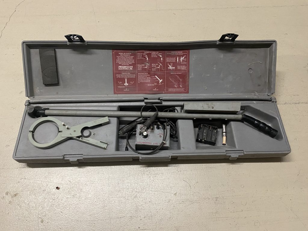 Progressive Electronics Model 501 Tracker II Cable Locating System ...