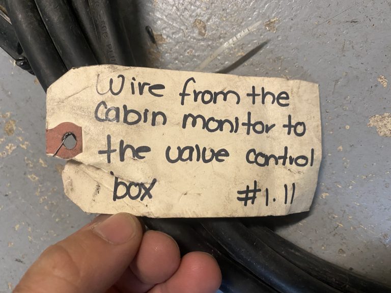 Topcon Wire / Cable from the Cab Monitor to Valve Control Box 9171-0000 ...