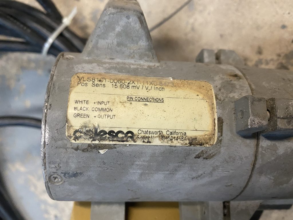 Topcon Yo Yo Sensor Celesco VLS8101-0060-2X1-11X0-8473 – Advanced Tool ...