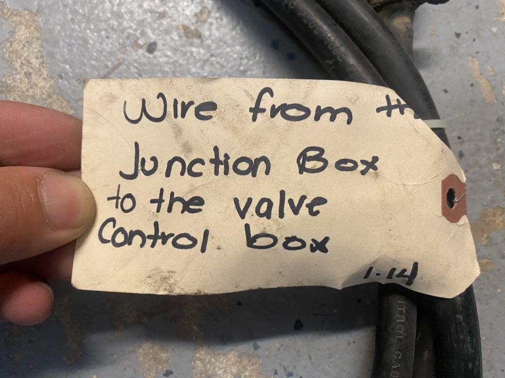 Topcon Wire / Cable from Junction Box to Valve Control Box 9171-0000 ...