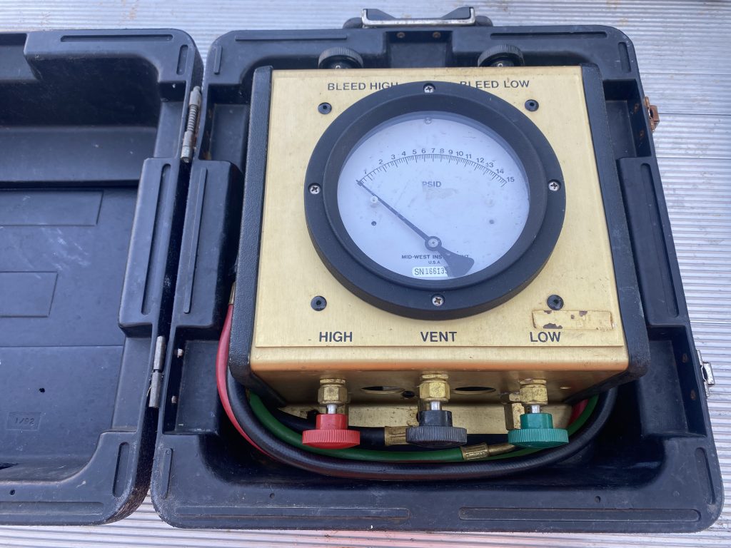 Mid-West Instrument Model 830 Back flow Test Kit Gauge – Advanced Tool ...