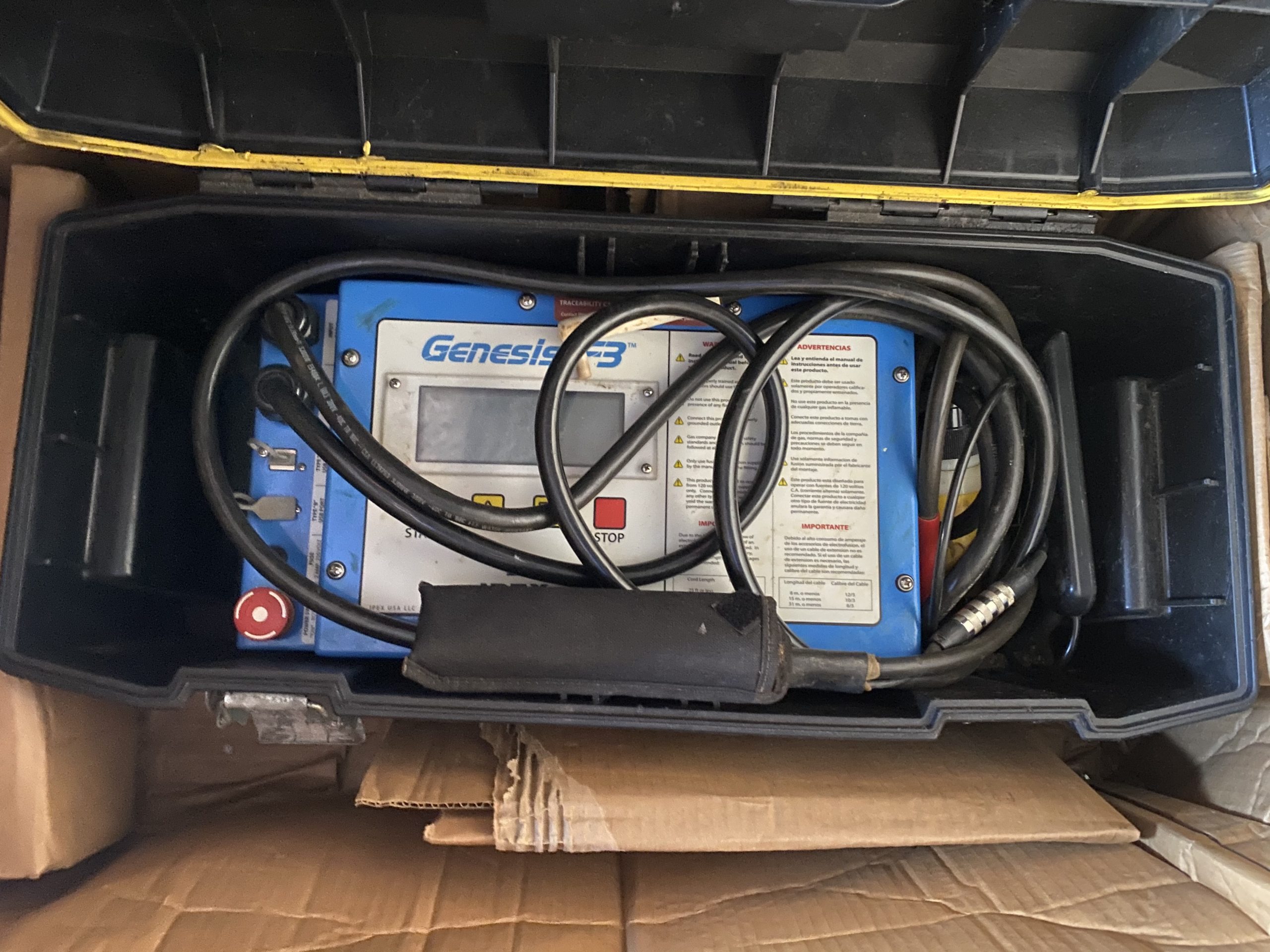 Ipex Genesis F3 Electrofusion Processor – Advanced Tool & Equipment