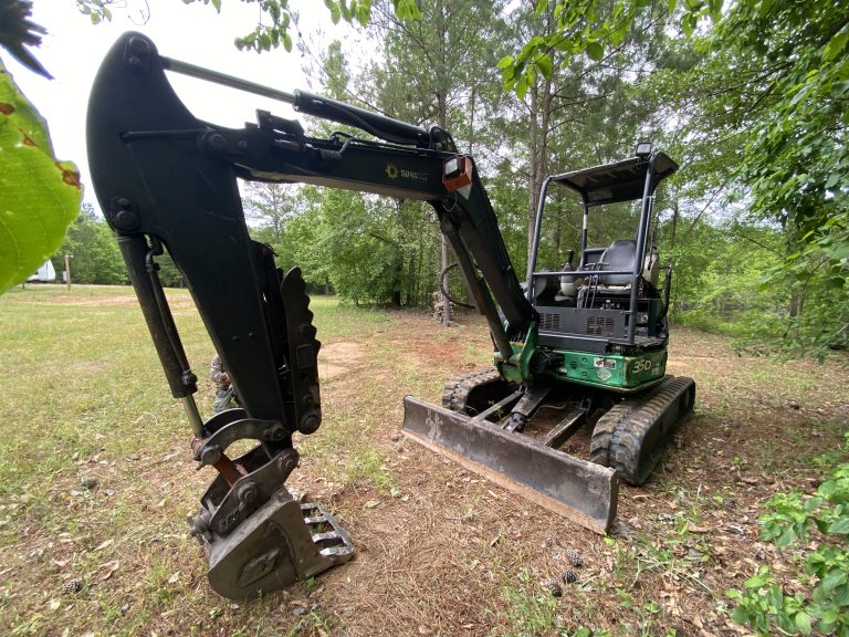 John Deere 35D Mini Excavator w/ Thumb & Quick Attach – Advanced Tool ...
