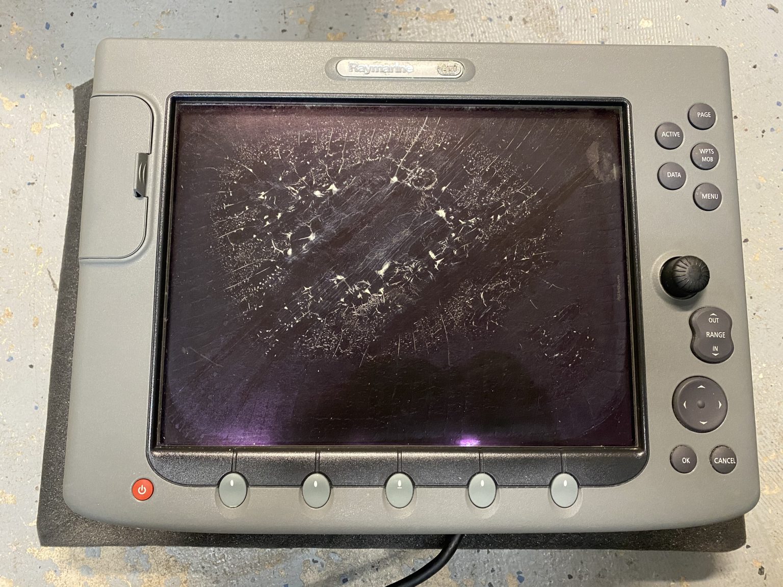 Preowned Raymarine E120 Marine Chart Plotter GPS (For Parts) – Advanced ...