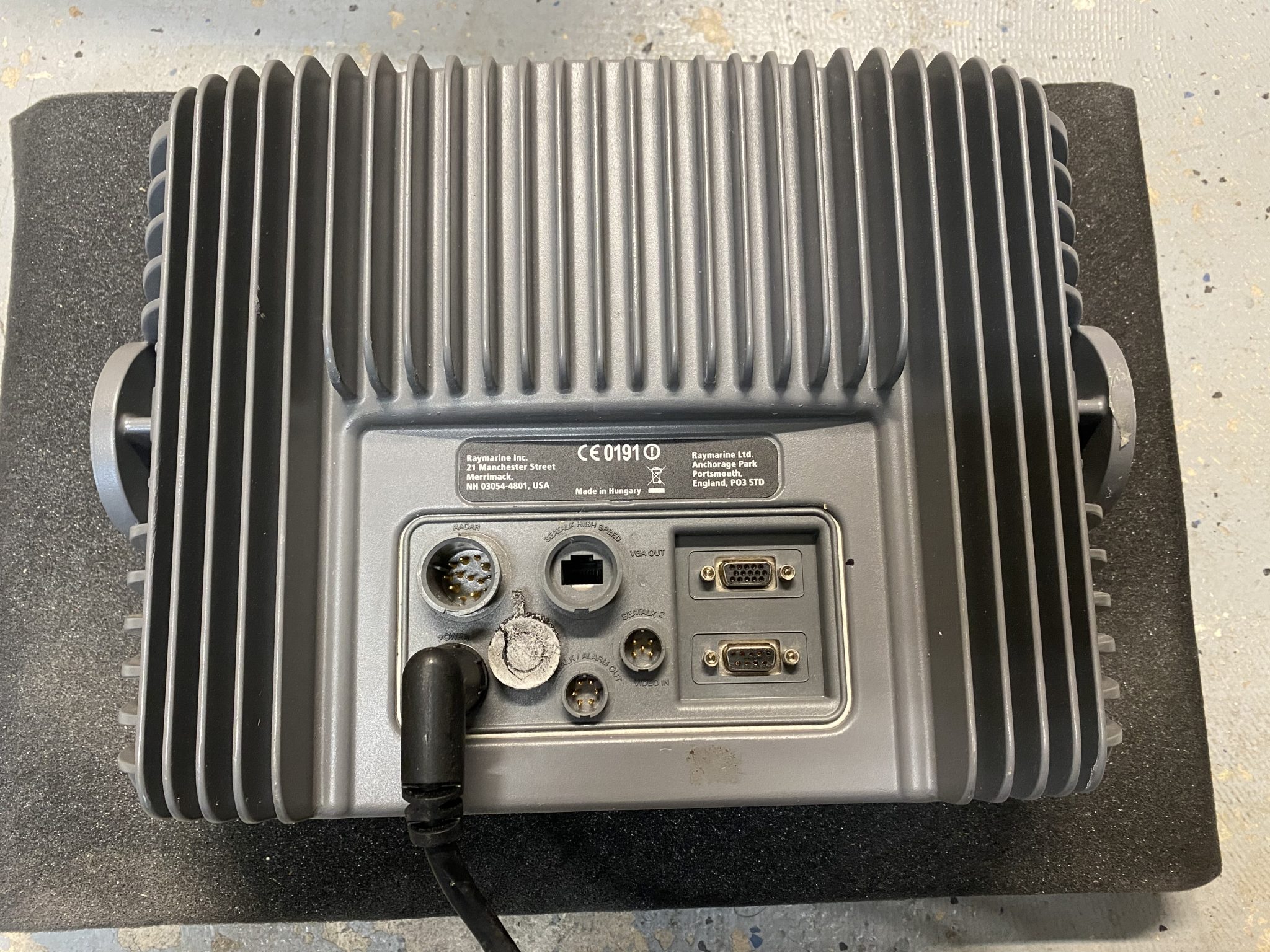 Preowned Raymarine E120 Marine Chart Plotter GPS (For Parts) – Advanced ...