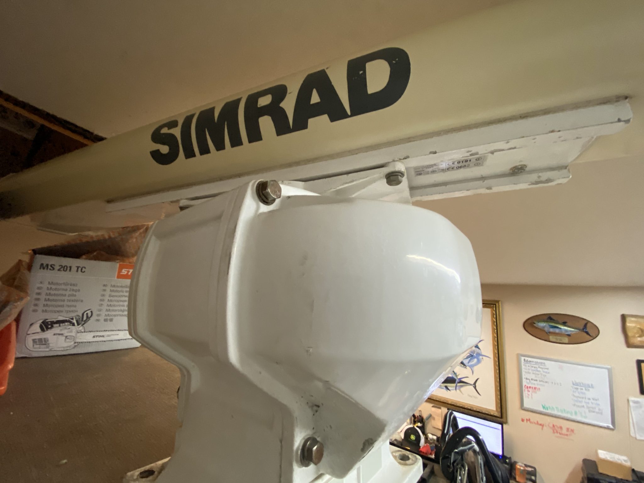 Simrad 4′ RW701A-04 Open Array Long Range Marine Radar w/ Cable ...