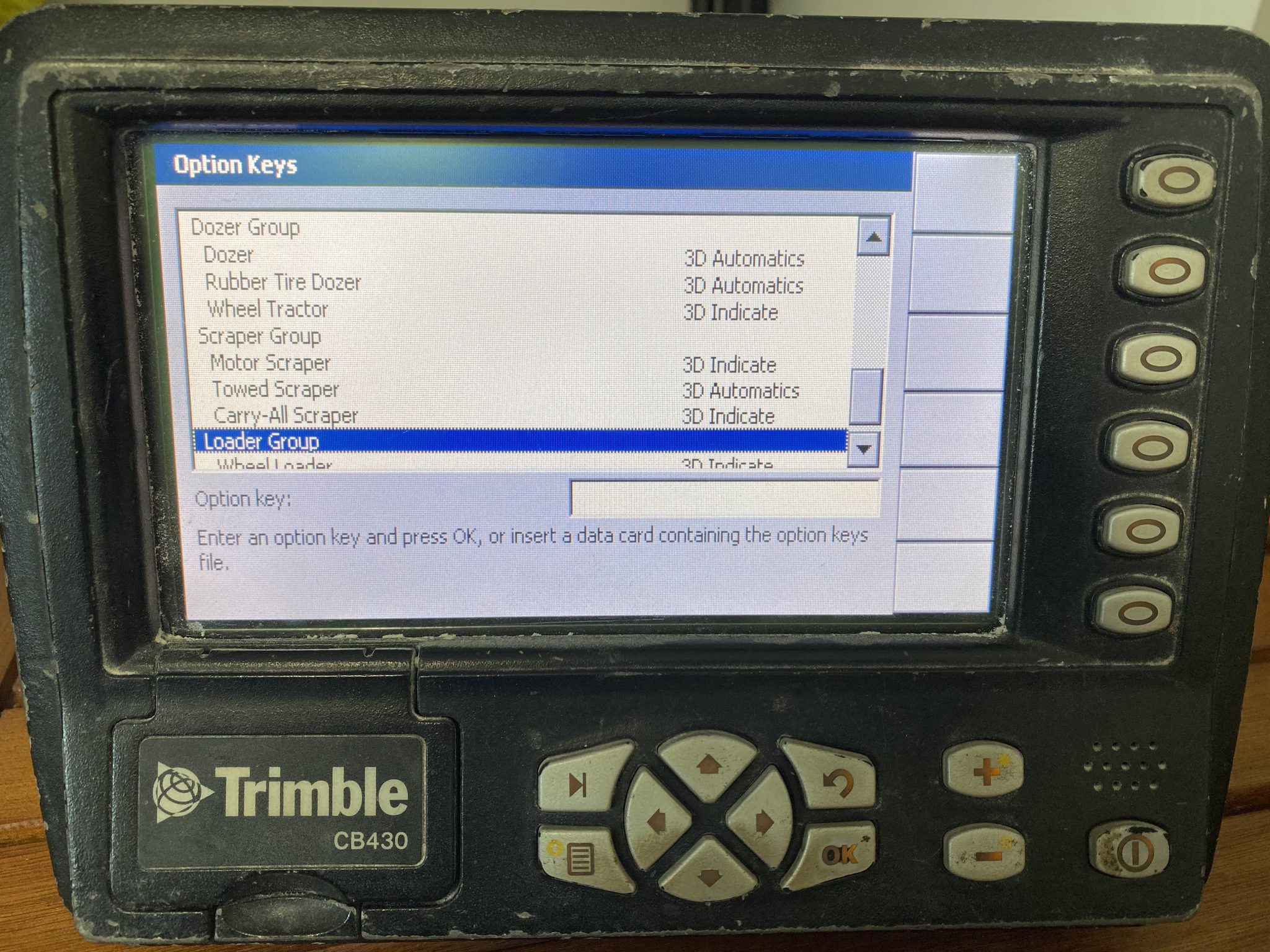 Trimble CB430 Control Box Caterpillar Cat CD700 GCS900 Grade Control ...